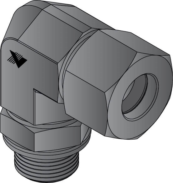 TECA Volz liittimet teräs
